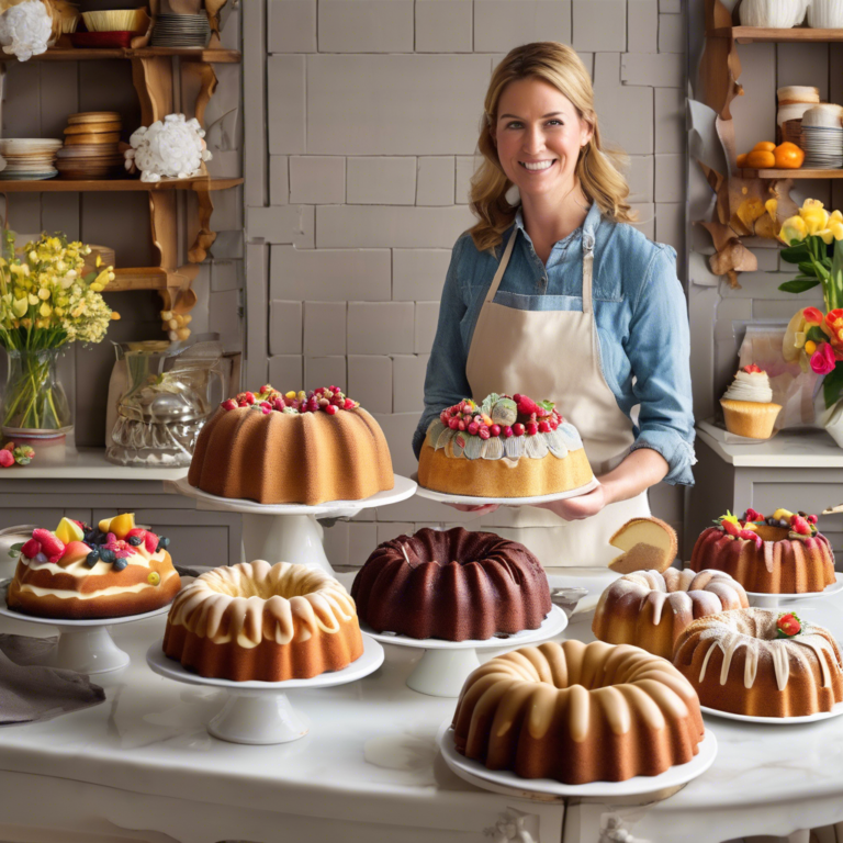 Elaboración de bundt cakes espectaculares recetas y consejos para un ...